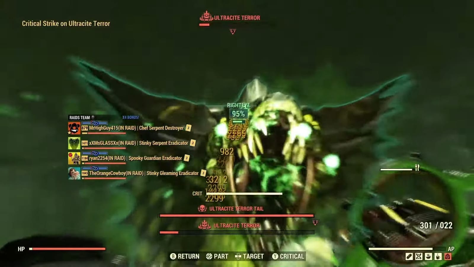 Ultracite Terror Fallout 76: Fallout 76 Ultracite Terror boss guide ...