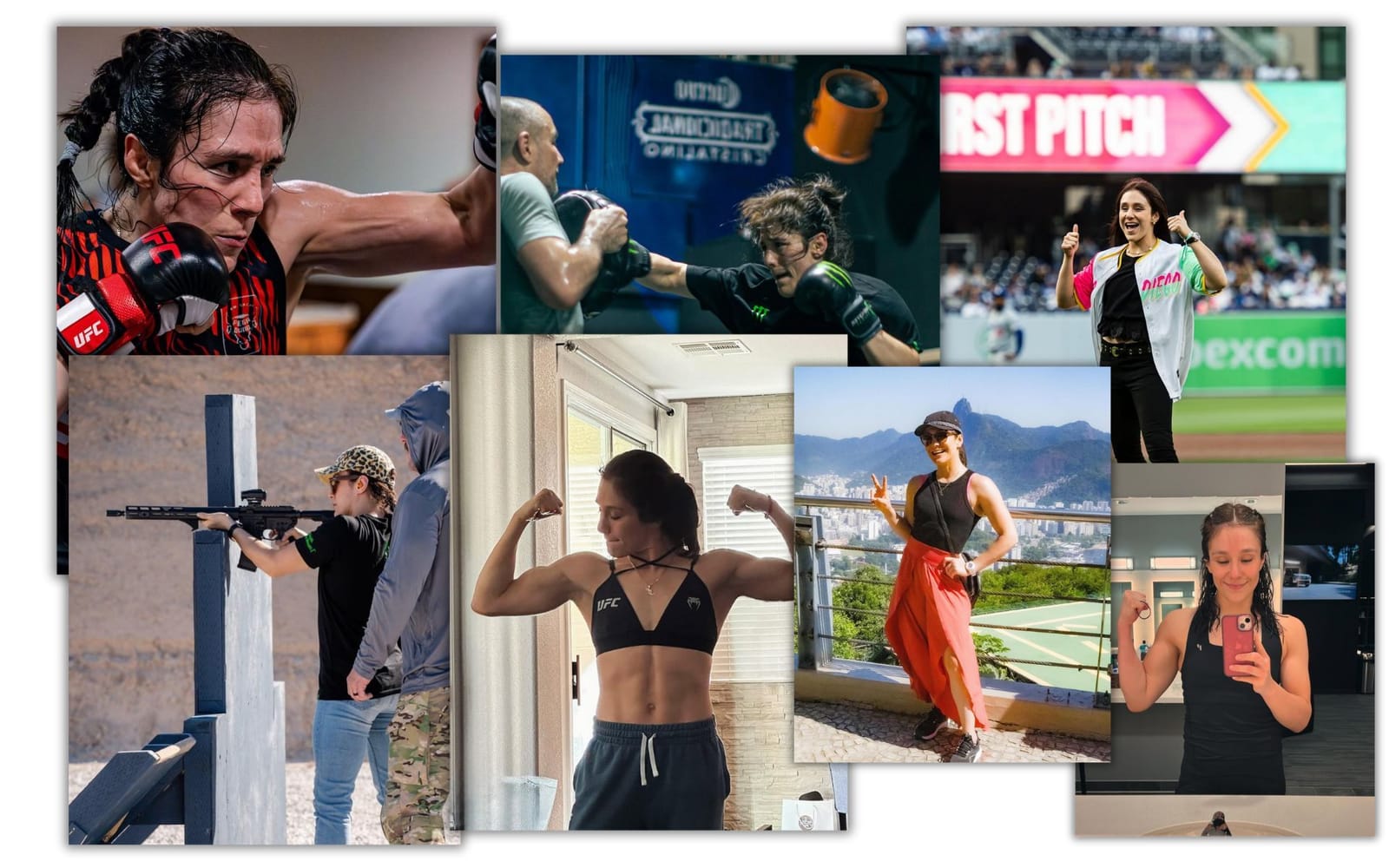 Photos: Mexican UFC star Alexa Grasso flaunts ripped abs and biceps ...