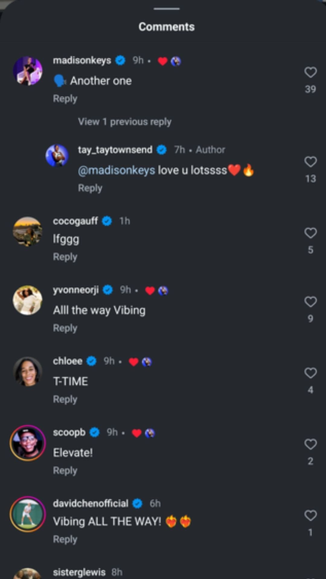 Coco Gauff & Madison Keys react to Taylor Townsend advancing to ...