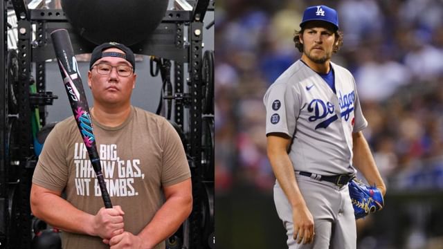 WATCH: Eric Sim rocks Mike Trout's Angels jersey in showdown against ...