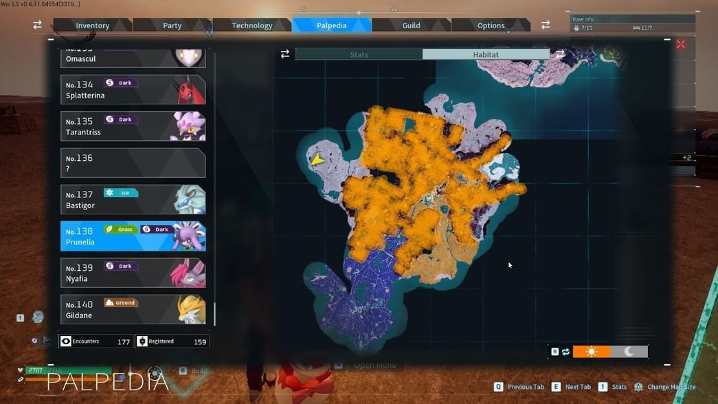 Prunelia in Palworld: Where to find, skills, item drops, and more