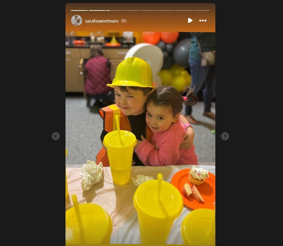 Erik Gudbranson's son suits up in adorable hockey jersey for a quick ...