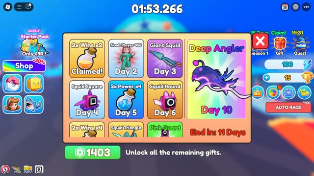 Fish Training Squid Game Event guide