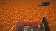 How to find and ride a strider in Minecraft