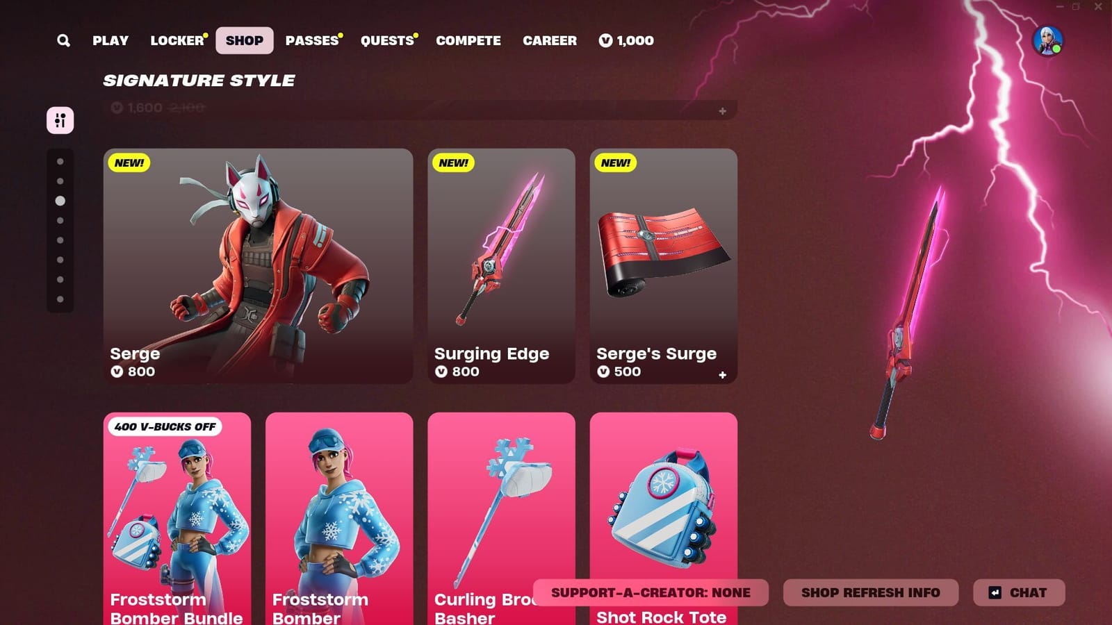 How to get the Serge skin in Fortnite