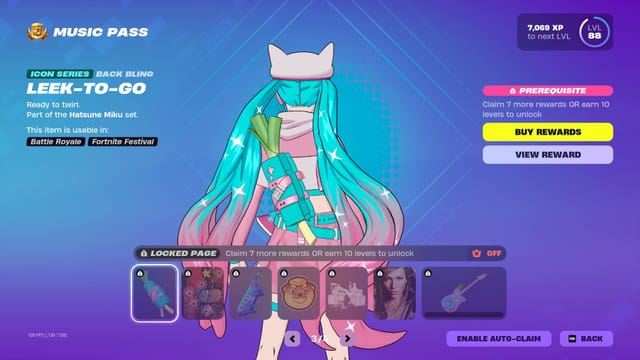 Fortnite Festival Season 7 Pass: Full list of every item