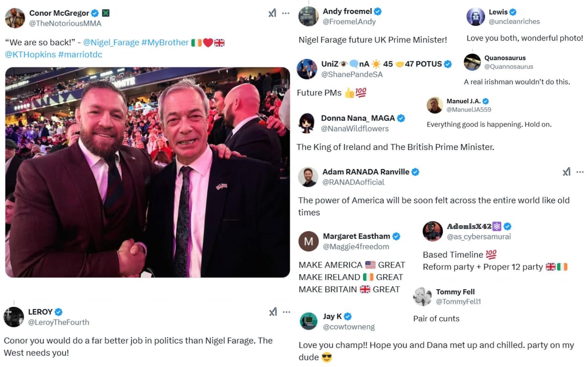 "The West needs you!" - Fans react to Conor McGregor's photo with ...