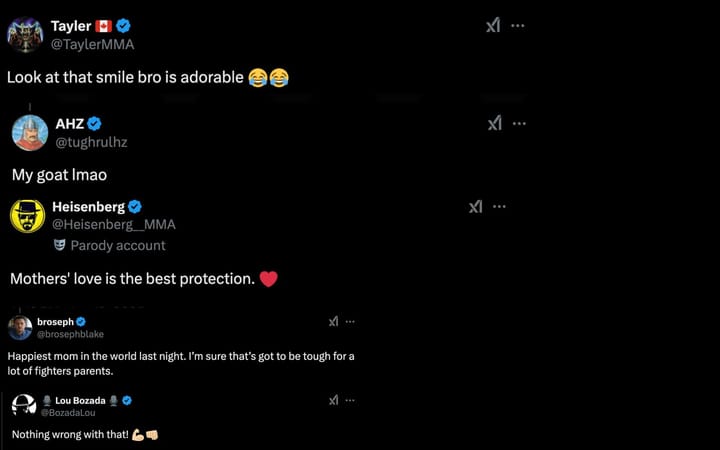 Islam Makhachev: "Nothing wrong with that", "Mothers' love is the best protection" - Fans react ...