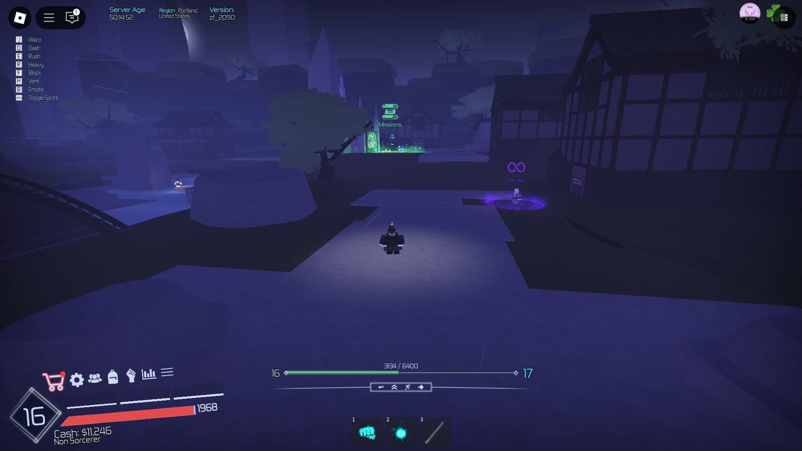 All Jujutsu Infinite NPC locations - Map guide