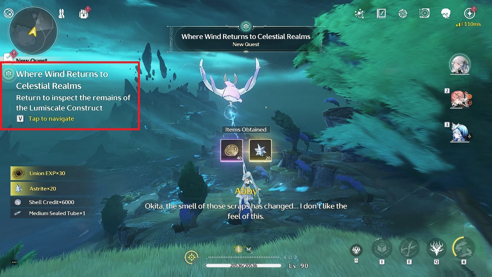 Wuthering Waves Where Wind Returns to Celestial Realms quest guide