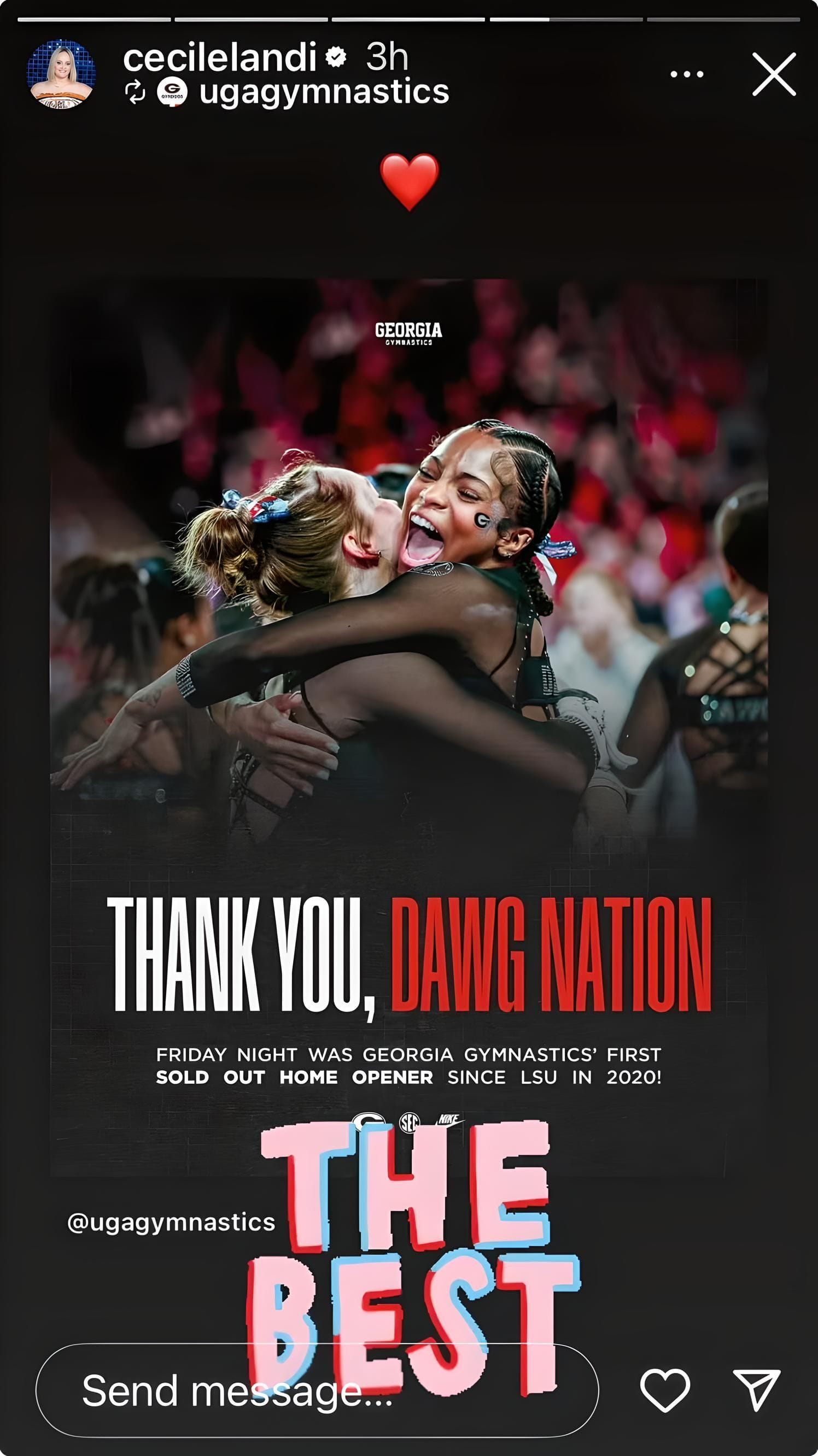 Simone Biles' former coach Cecile Landi reacts to Georgia Bulldogs ...