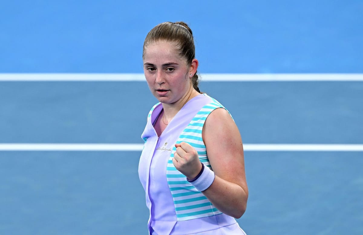 Who sponsors Jelena Ostapenko’s clothes?