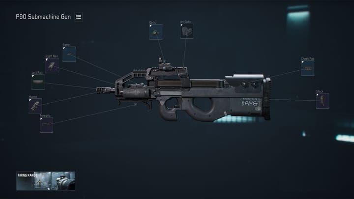 Best P90 build in Delta Force