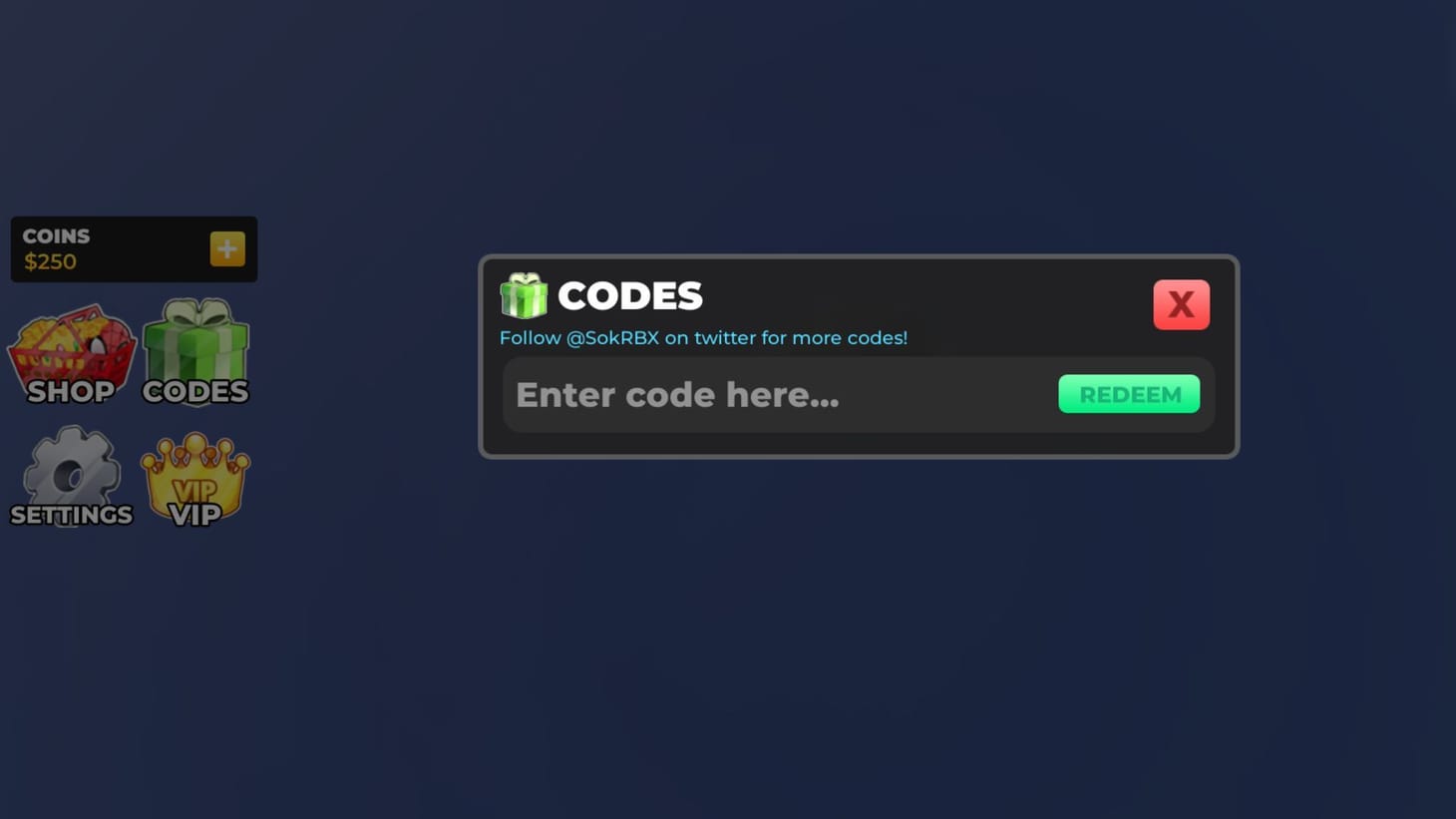 Ultimate Showdown codes (January 2025)