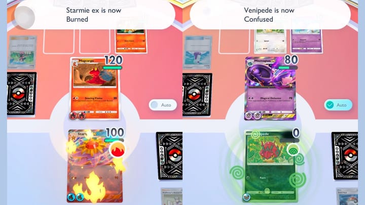 All status conditions explained in Pokemon TCG Pocket