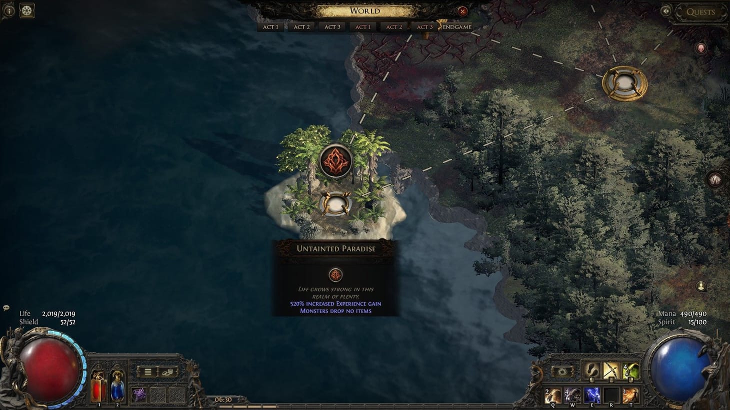 All unique maps on Path of Exile 2 Atlas of Worlds