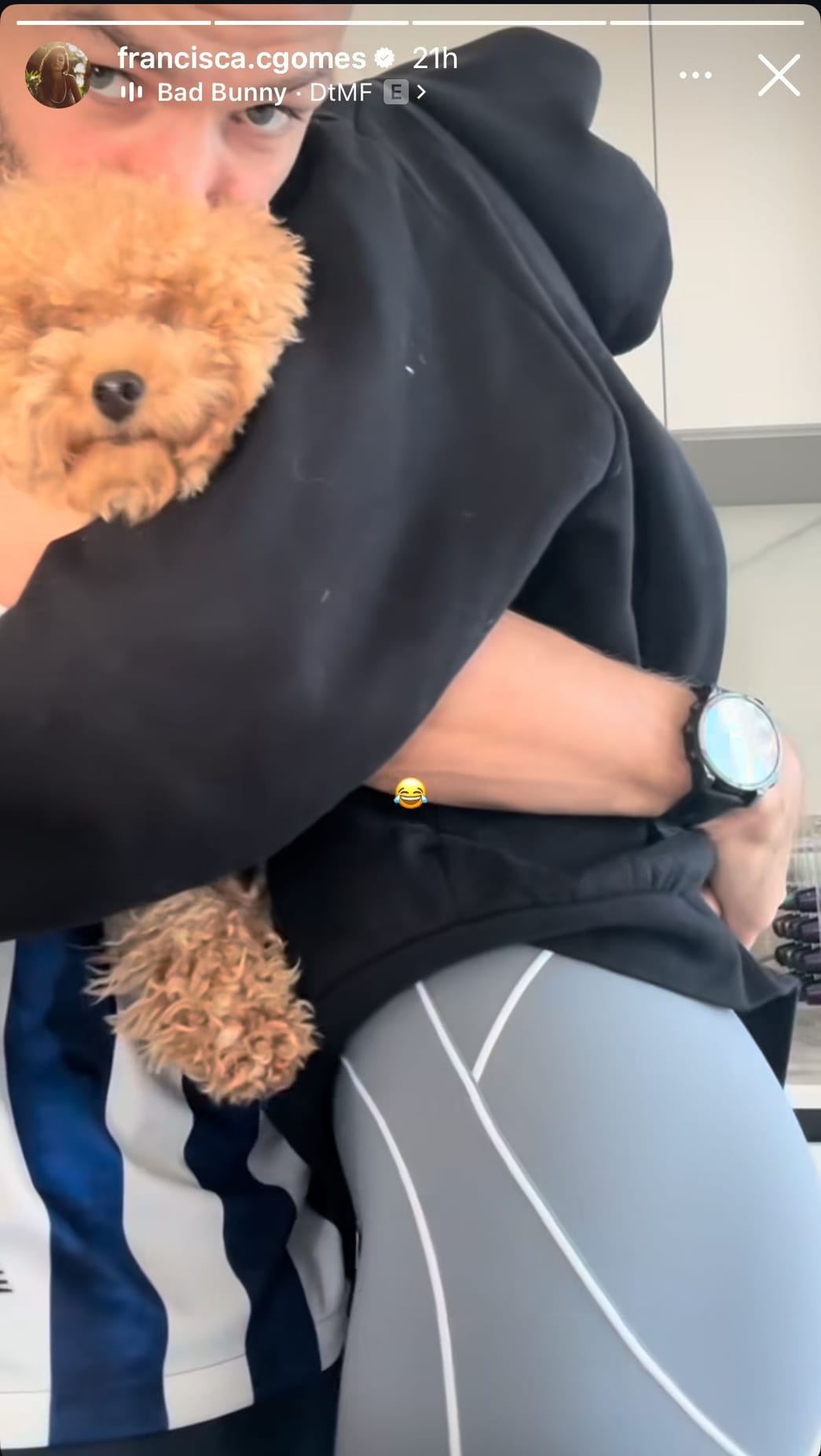 Pierre Gasly's girlfriend Francisca Gomes showcases toned physique and ...