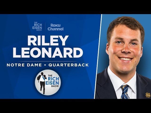 “Entire state of Michigan will be wearing navy blue”: Riley Leonard ...