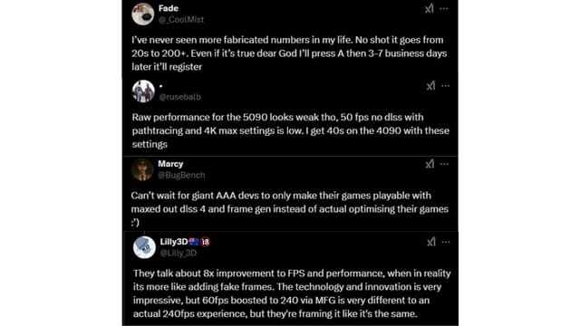 "We have completely given up on optimizing games": DLSS 4 announcement falls flat with gamers
