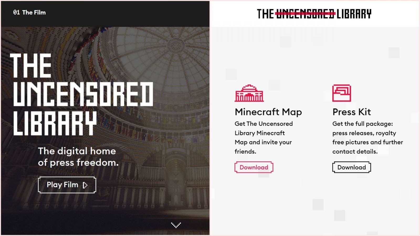 How to play Minecraft The Uncensored Library server