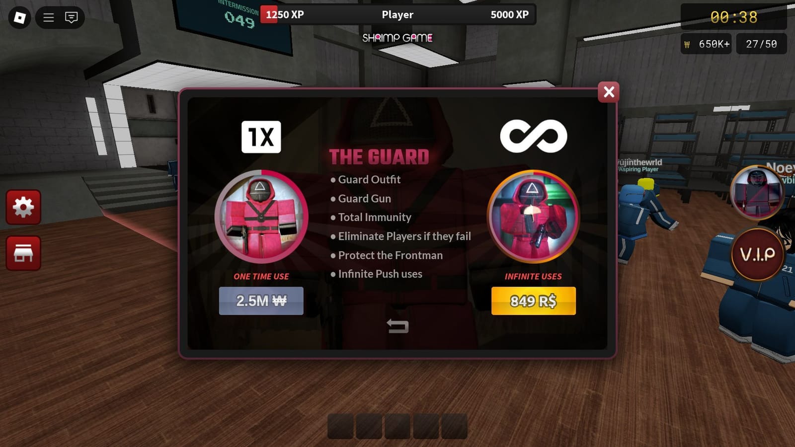 Shrimp Game Guard guide