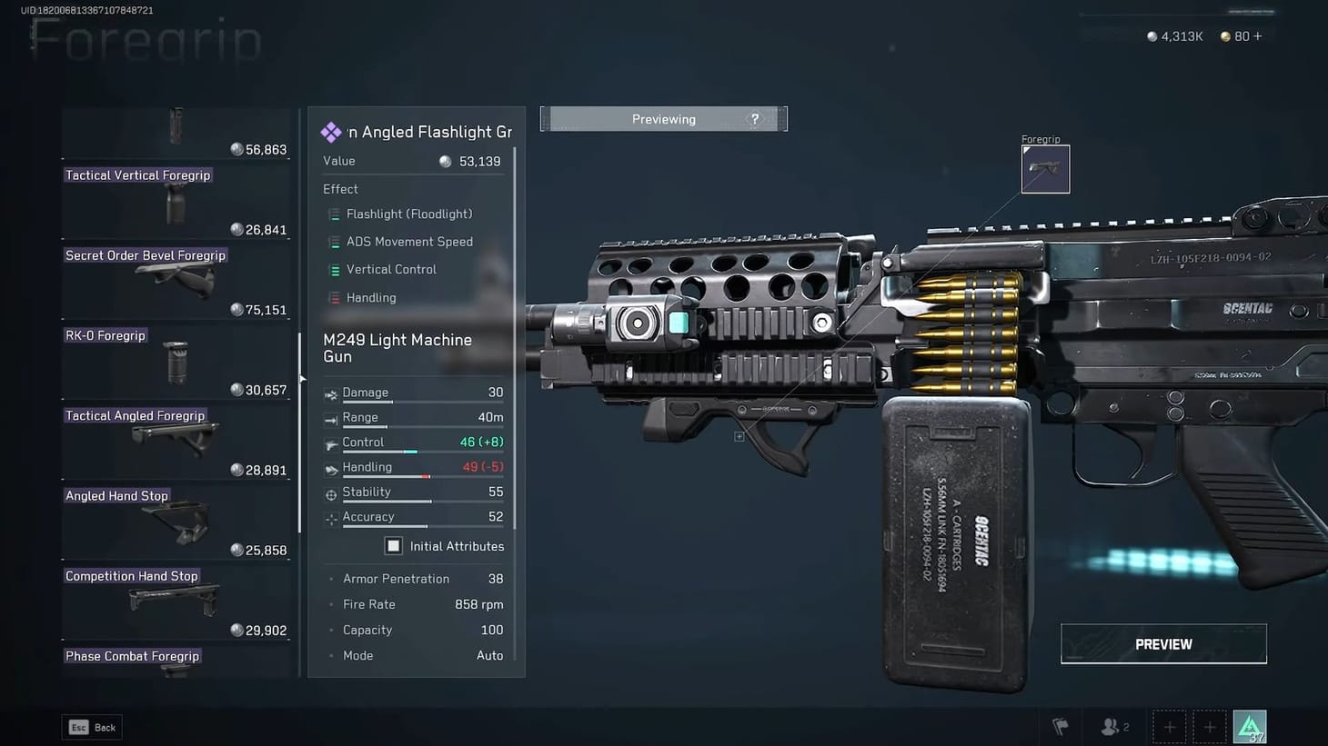 Best M249 build in Delta Force