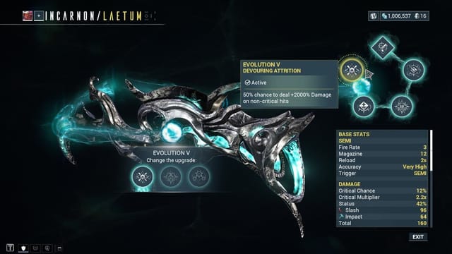 Warframe: Complete Laetum build guide