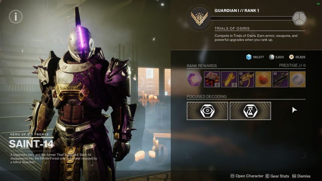 Destiny 2 Trials of Osiris rework: Flawless system removed and new Passage