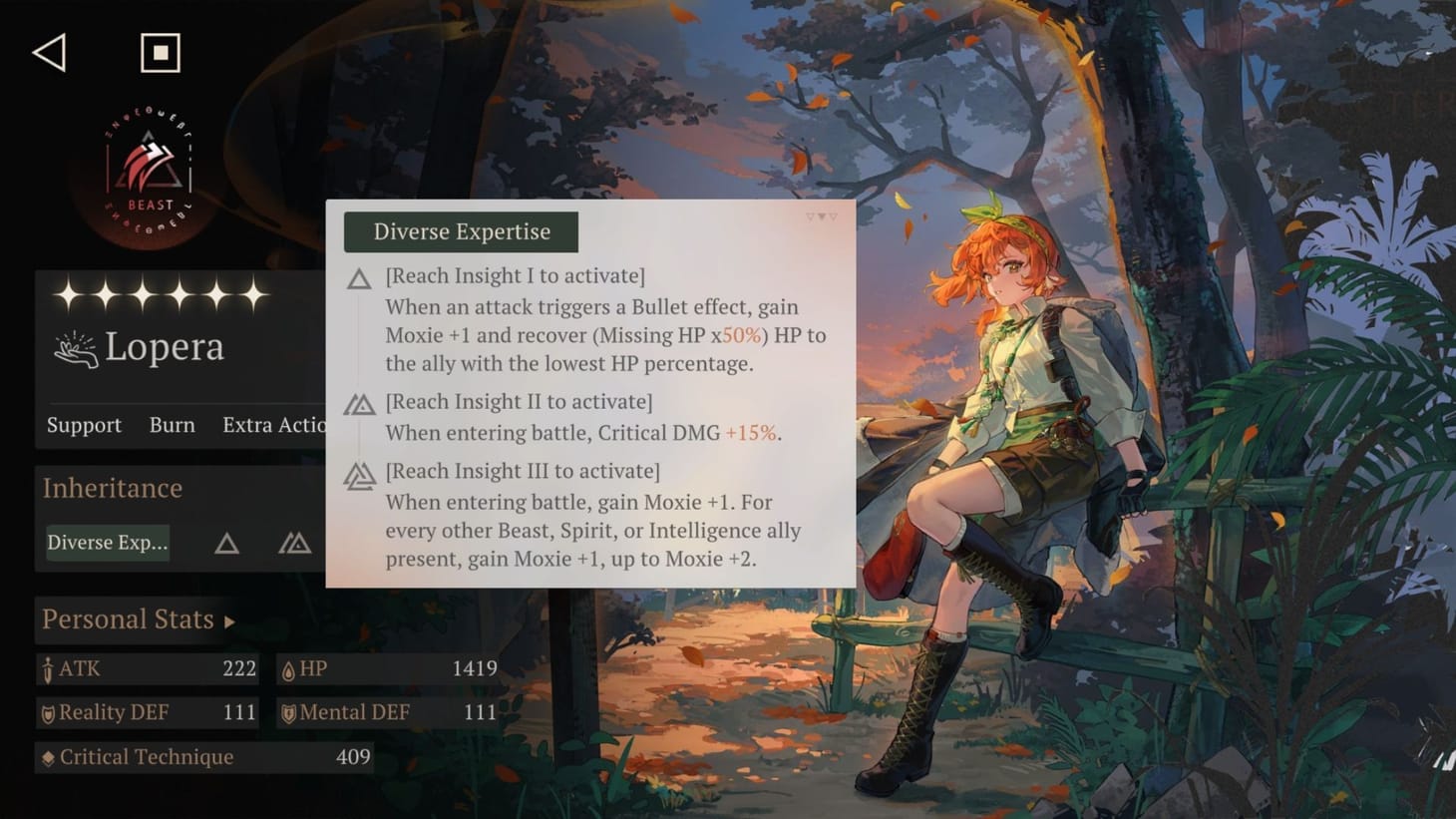 Reverse 1999 Lopera build guide: Skills, best Psychubes, Insight ...
