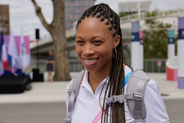 "Life has been so heavy" - Allyson Felix shares a heartfelt moment of ...
