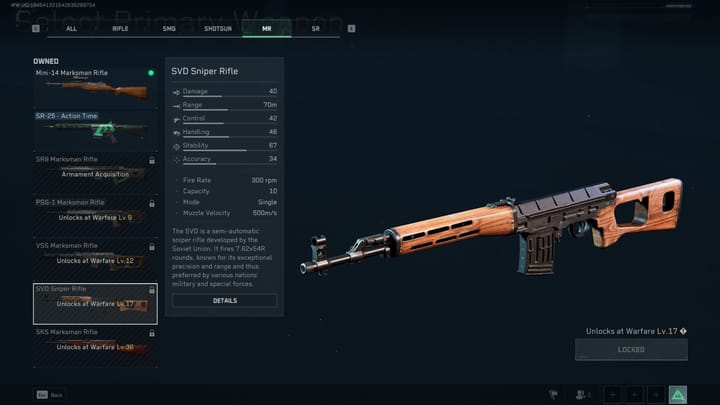 Best SVD build in Delta Force