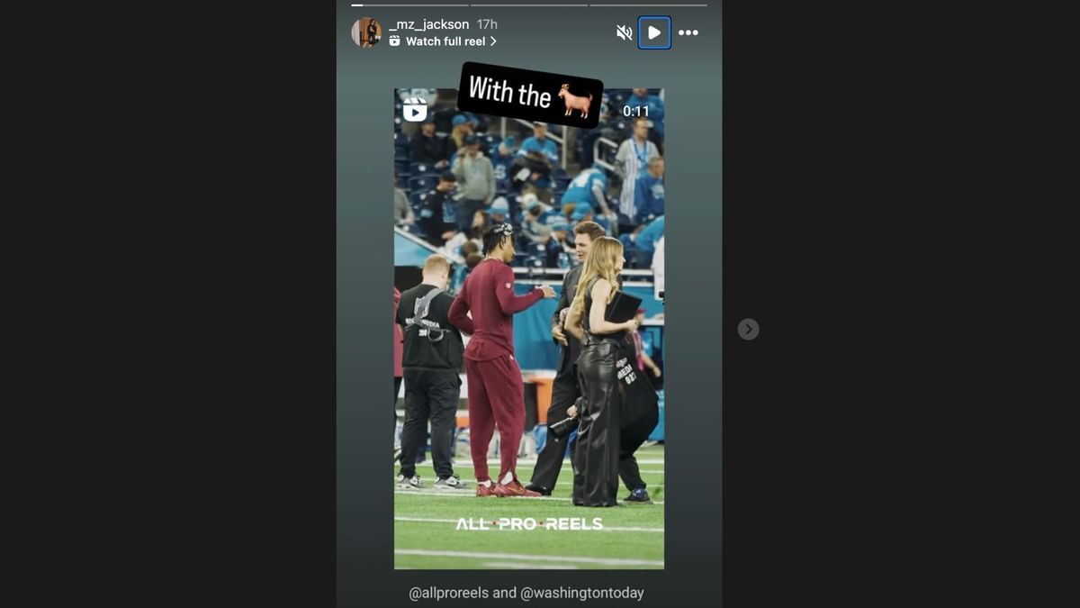 Jayden Daniels' mother Regina Jackson boasts meeting with NFL GOAT as ...