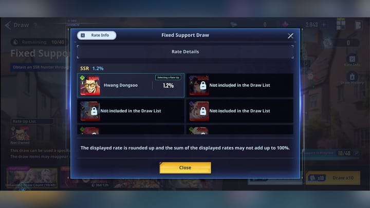 Solo Leveling Arise Fixed Support Draw banner guide: How to unlock and ...