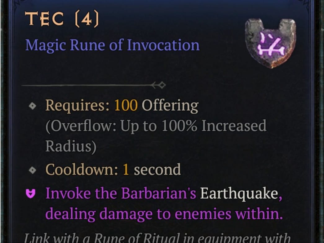 Diablo 4 Runes and Runewords tier list