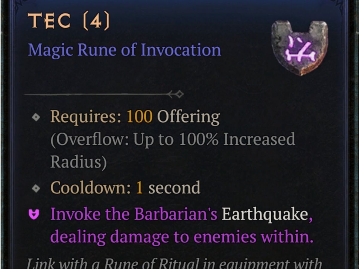 Diablo 4 Runes and Runewords tier list