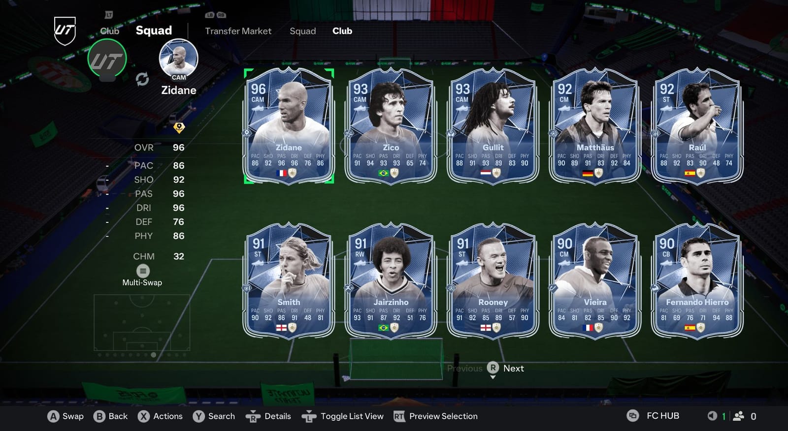 EA FC 25 Mixed Icon Player Pick SBC: All tasks and cheapest solutions