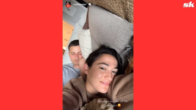 Corey Seager's wife Madisyn feels loved as she enjoys cozy weekend ...