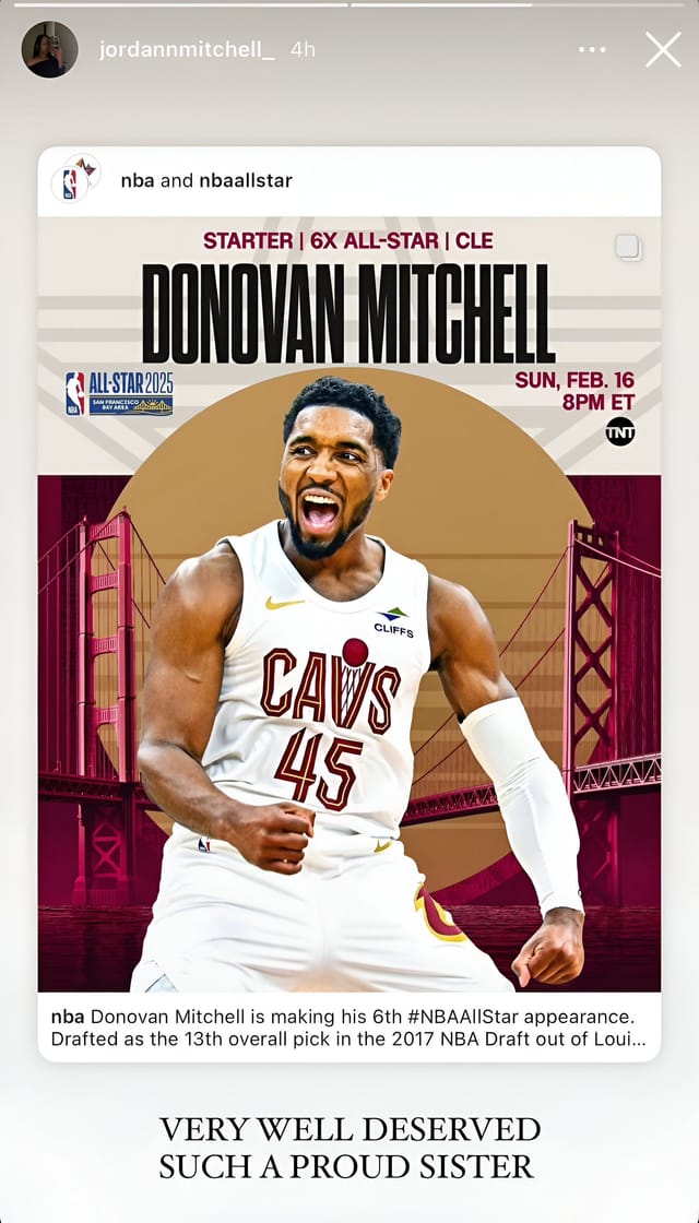 Donovan Mitchell: “Such a proud sister”: Donovan Mitchell’s sister drops wholesome reaction to ...