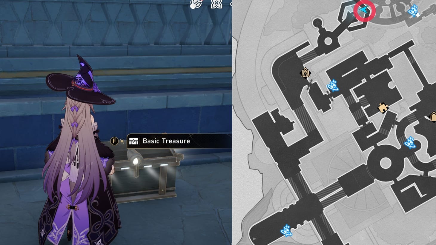 Honkai Star Rail Eternal Holy City Okhema treasure chest locations