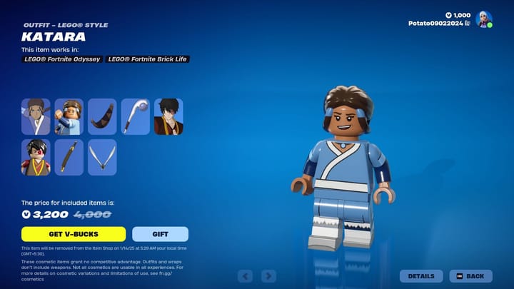 How to get the Zuko and Katara (Avatar) skins in Fortnite