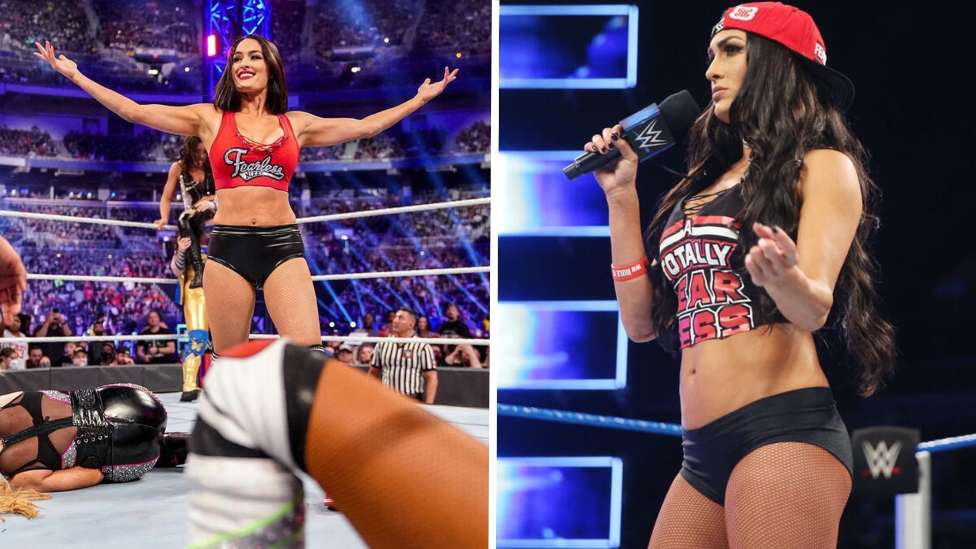Inaugural WWE champion; former Bloodline ally- 4 potential WrestleMania matches for Nikki Bella