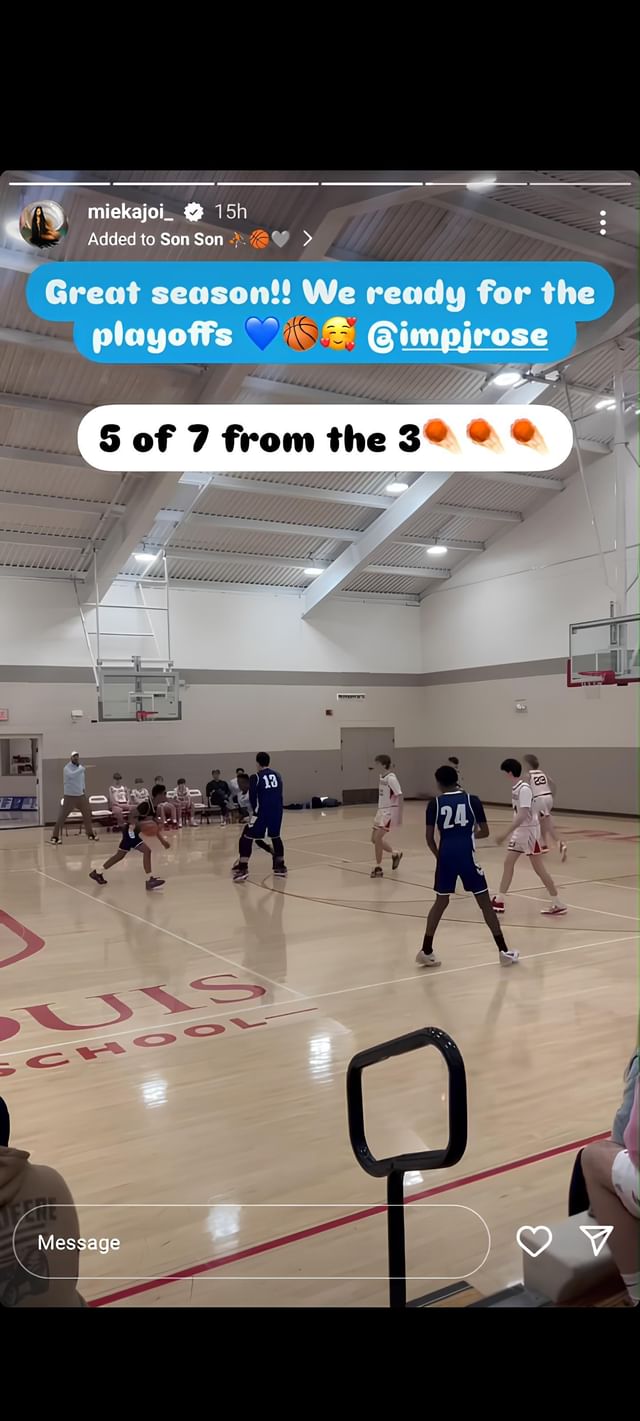 Derrick Rose: "We ready for the playoffs": Derrick Rose's ex Mieka ...