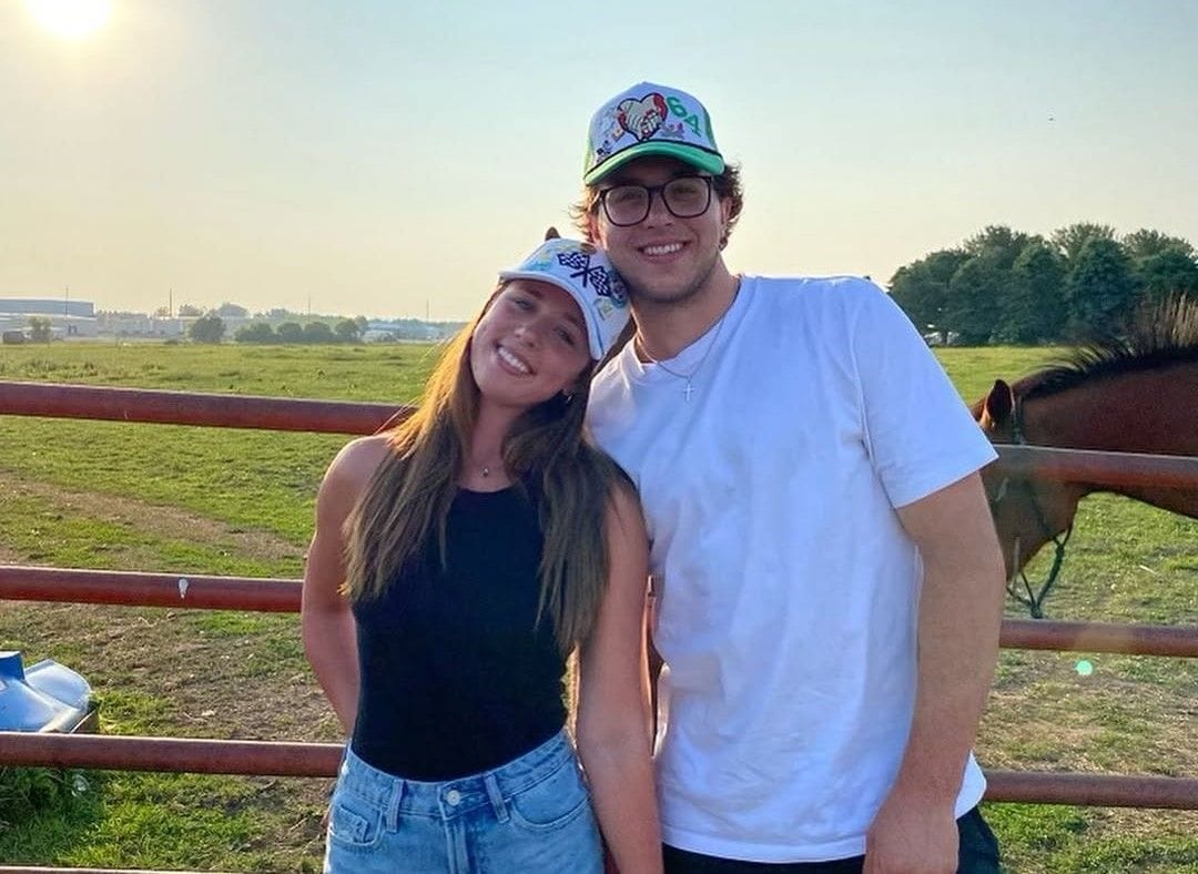 Who is Brock Faber's girlfriend, Morgan Bosacker?