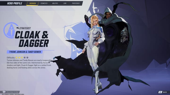 Marvel Rivals Cloak & Dagger guide: Abilities, how to play, and more