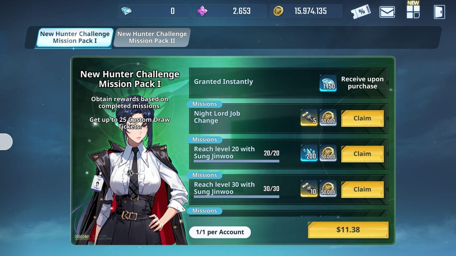 Best packs to get in Solo Leveling Arise January 28 update