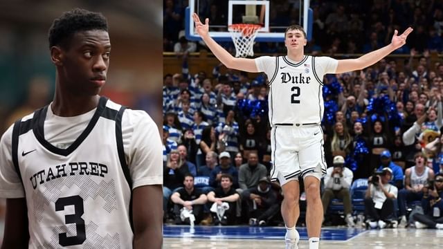 AJ Dybantsa drops 5-word reaction as $4.3 million NIL-valued Cooper Flagg registers career-high ...