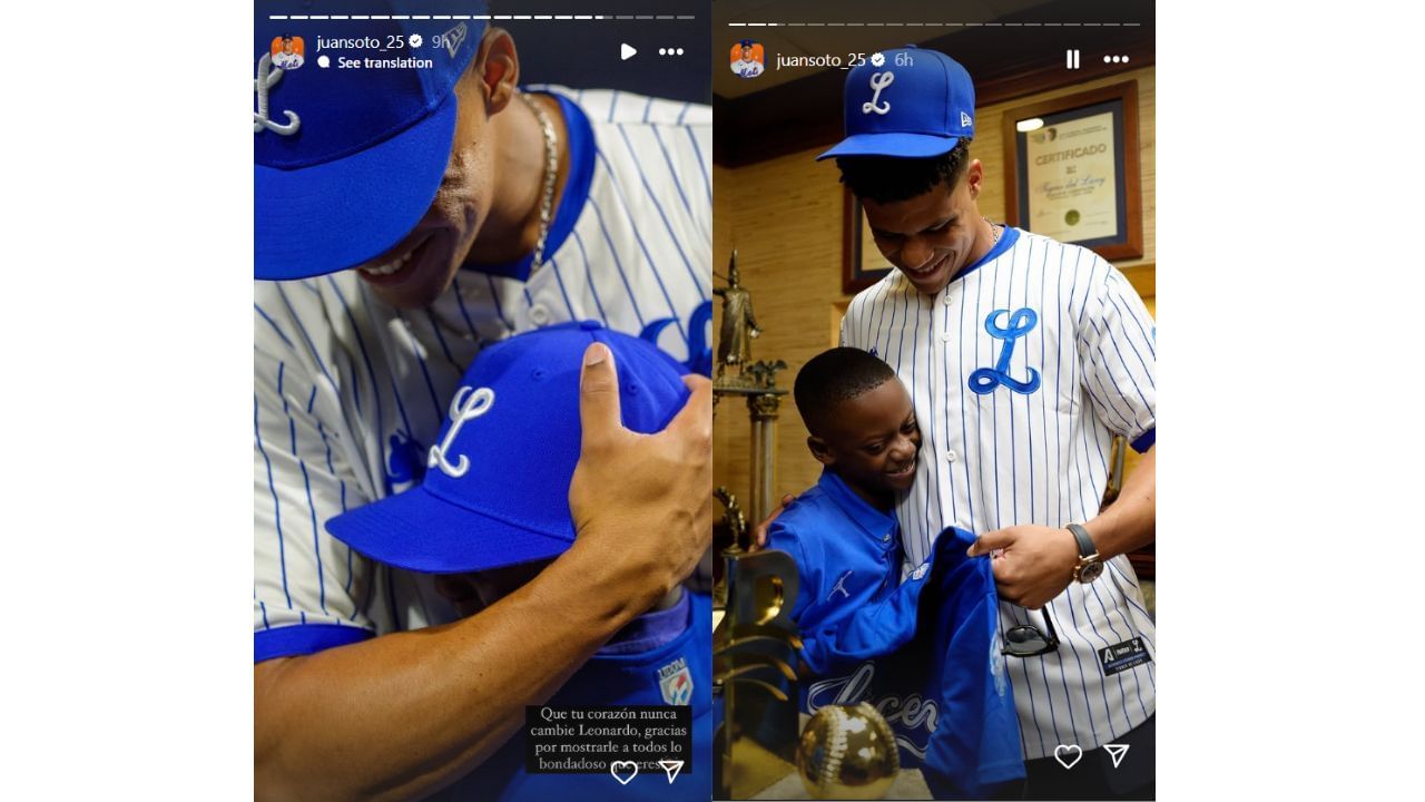 "May your heart never change Leonardo" - Juan Soto pens heartfelt message after the $765,000,000 ...