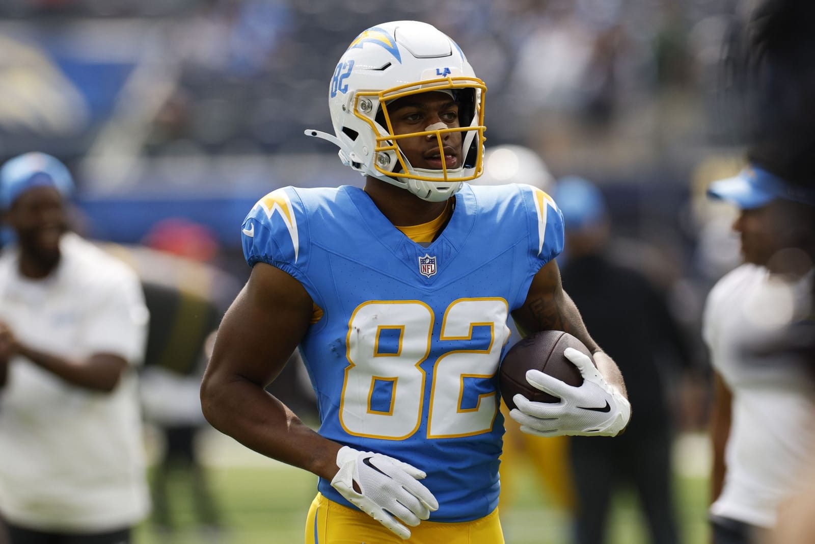 What is Brenden Rice's 40 time record?