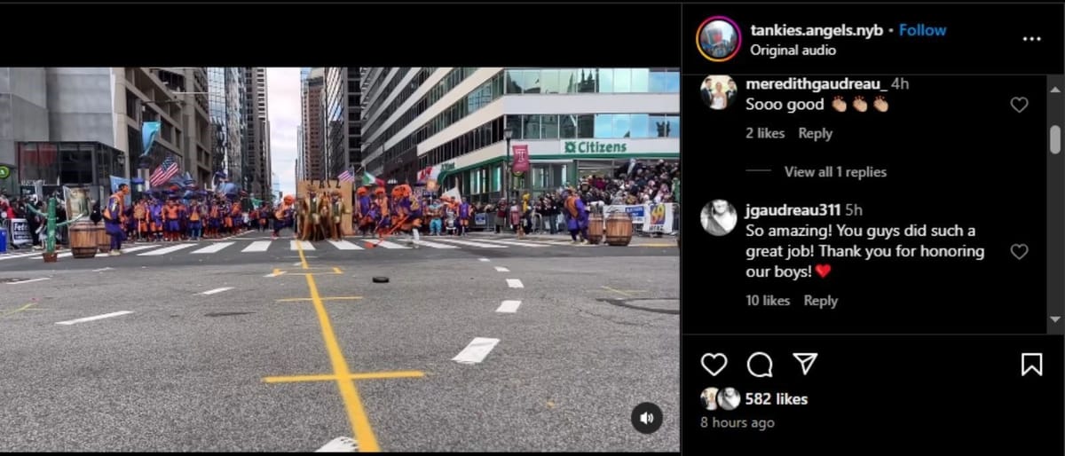 Johnny Gaudreau's wife Meredith pens 2-word reaction to Tankie's Angels ...