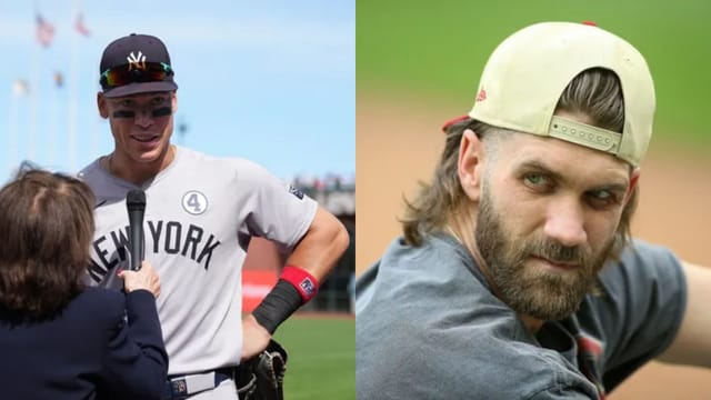 "Wherever Bryce Harper wants to play, we'll make it work" - When Aaron ...